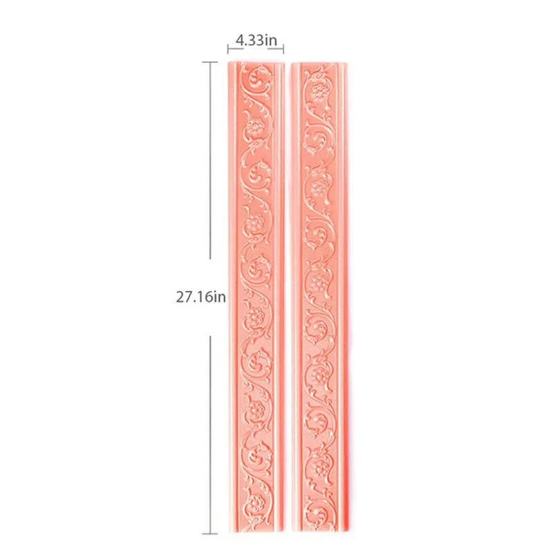 Athvotar Waterproof Foam Wallpapers Borders Self Adhesive Wall Border ...