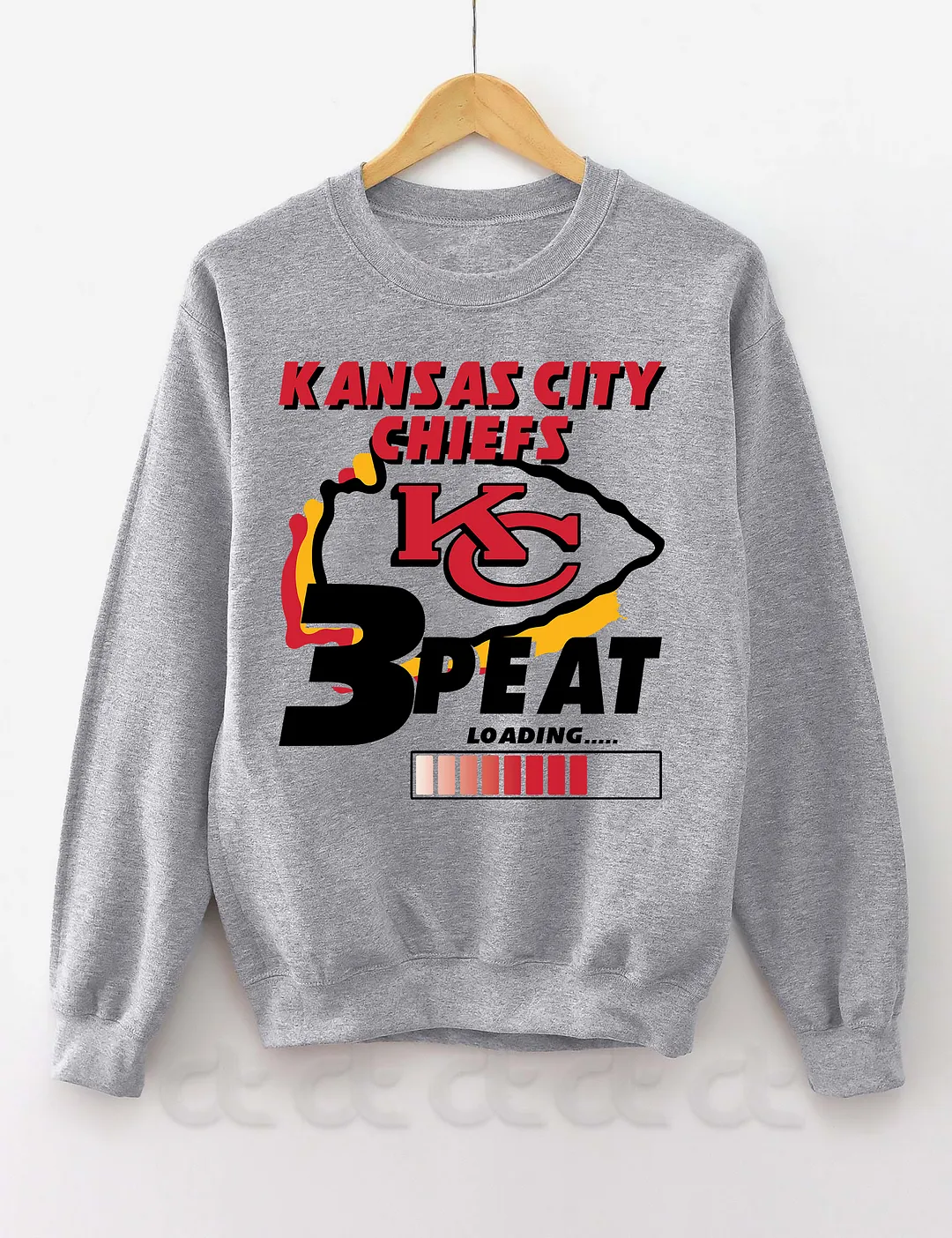 Kansas City Chiefs 3 Peat Sweatshirt