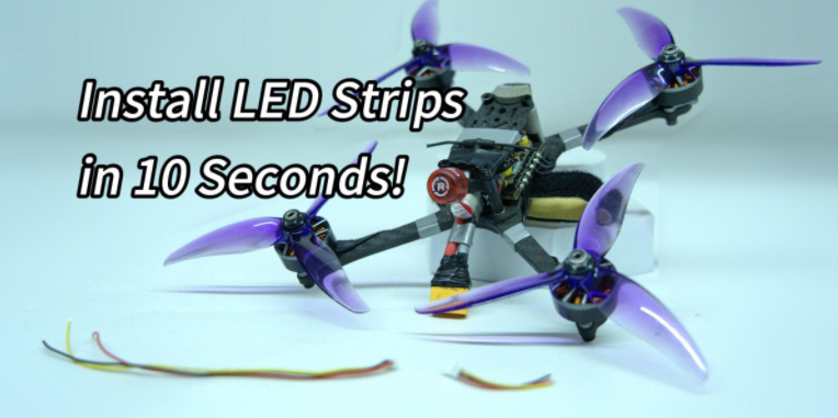 Quick & Easy LED Strip Installation for FPV Drones | No More Re-Soldering!
