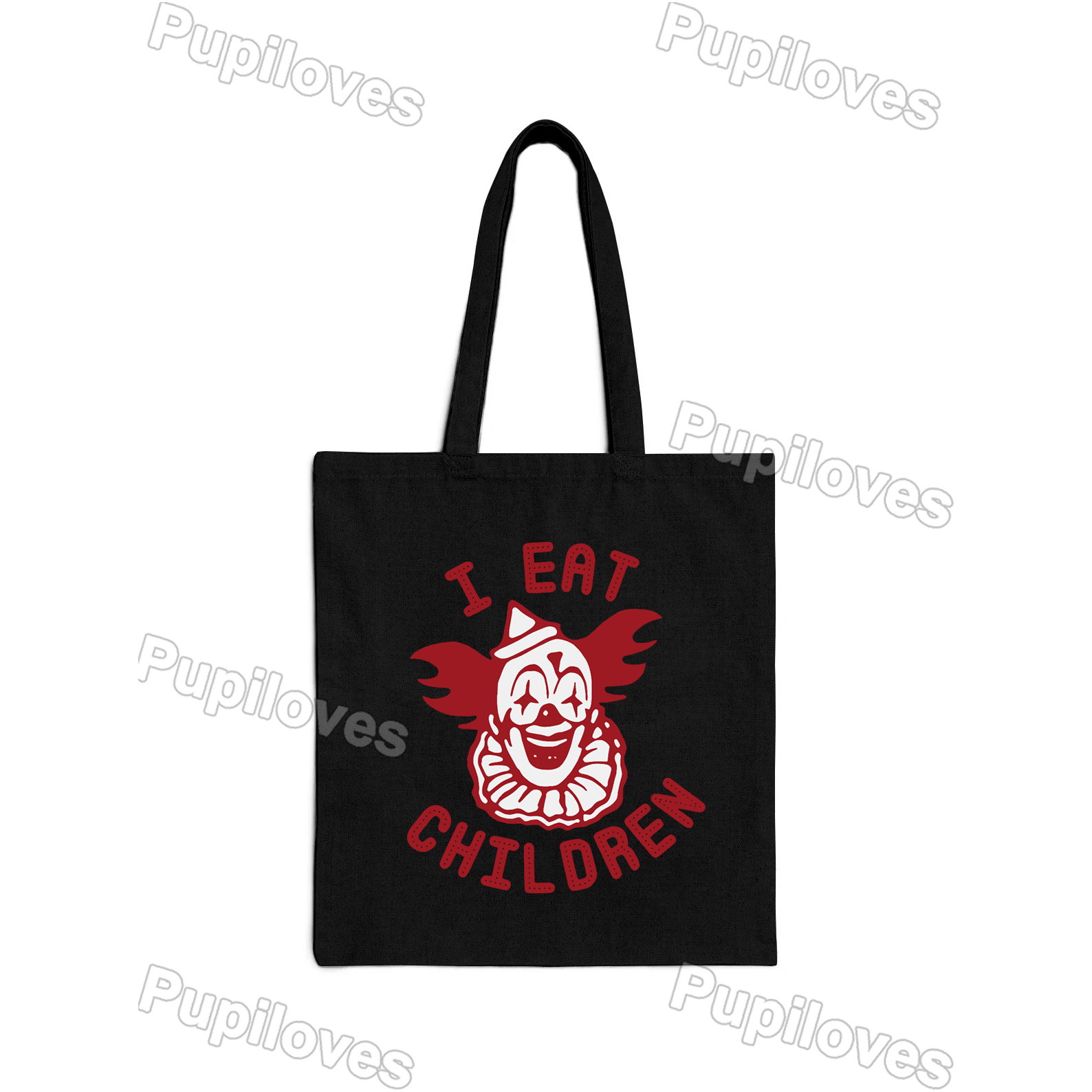 Scary Clown Tote Bag
