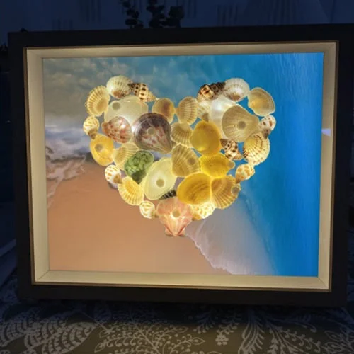 👨‍ ️‍💋‍👨DIY Shell Conch Starry Sky Lamp