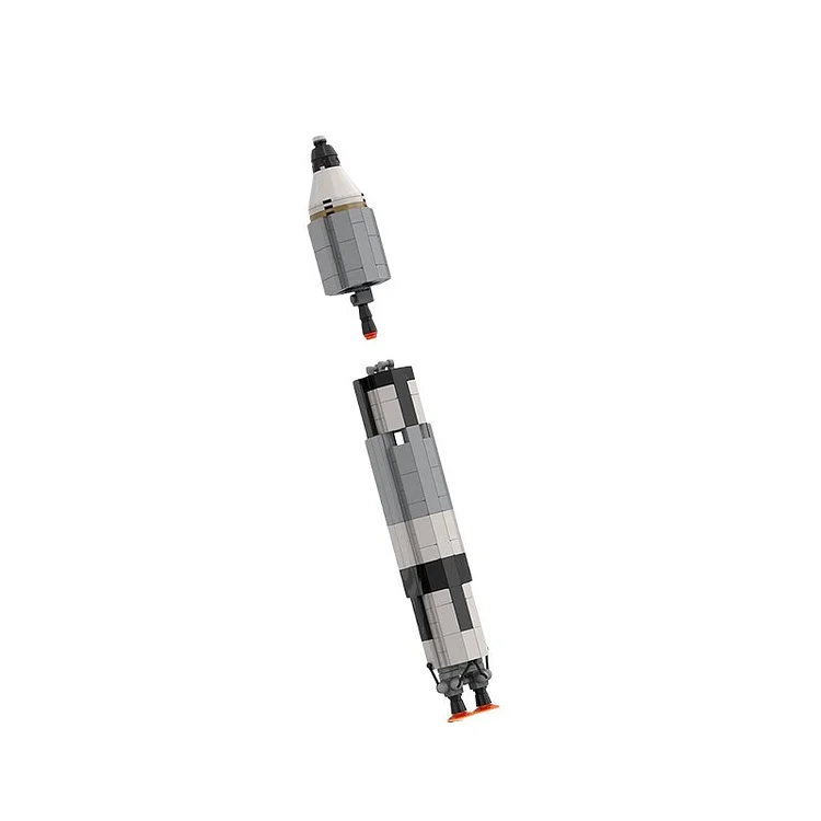 MOC R-7 1:110 Scale Rocket Ultimate Soyuz Rocket Collection Saturn V ...