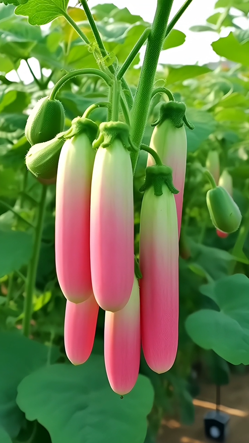 Pink Jade Cucumbers