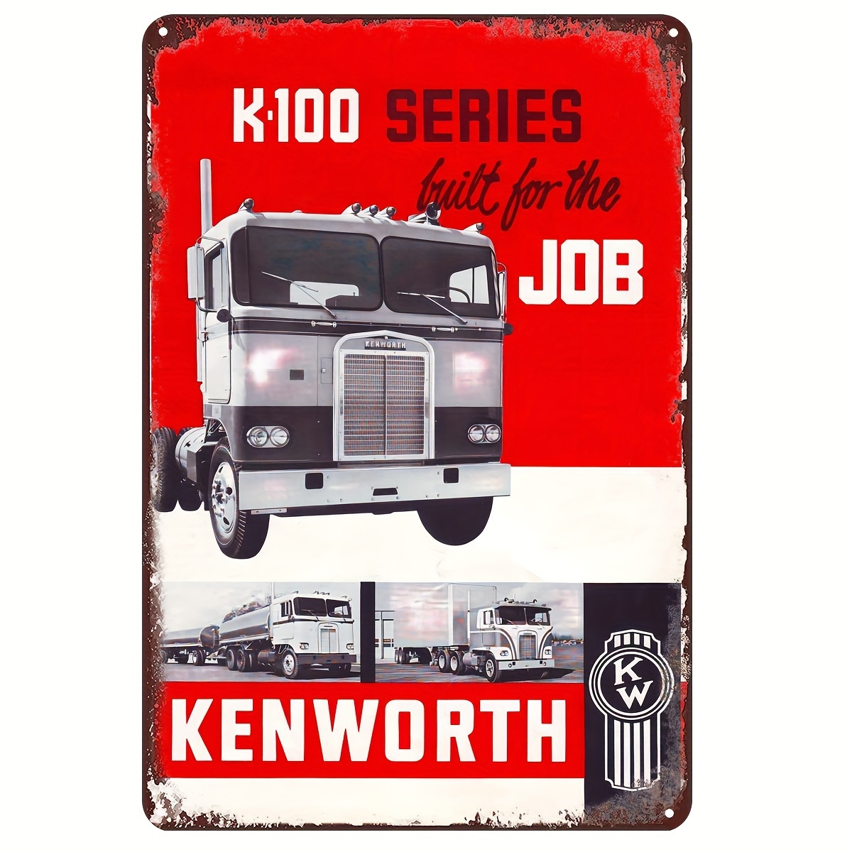 KENWORTH K100 1967 - Metal Tin Signs(8*12Inch/12*16Inch)
