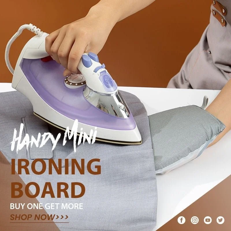 🧊Summer Hot Sale 🧊 - Handy Mini Ironing Board - 🔥Buy 2 get 1 Free🔥