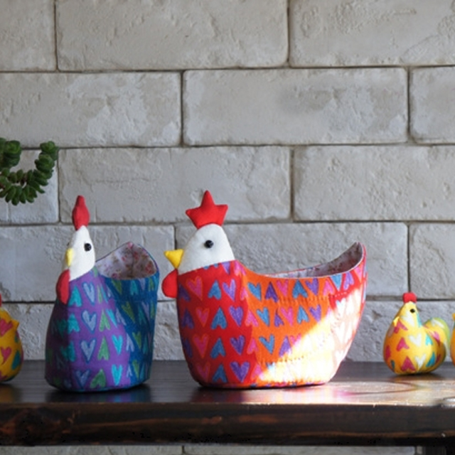 Easter Chicken Basket PDF Pattern —With Tutorial