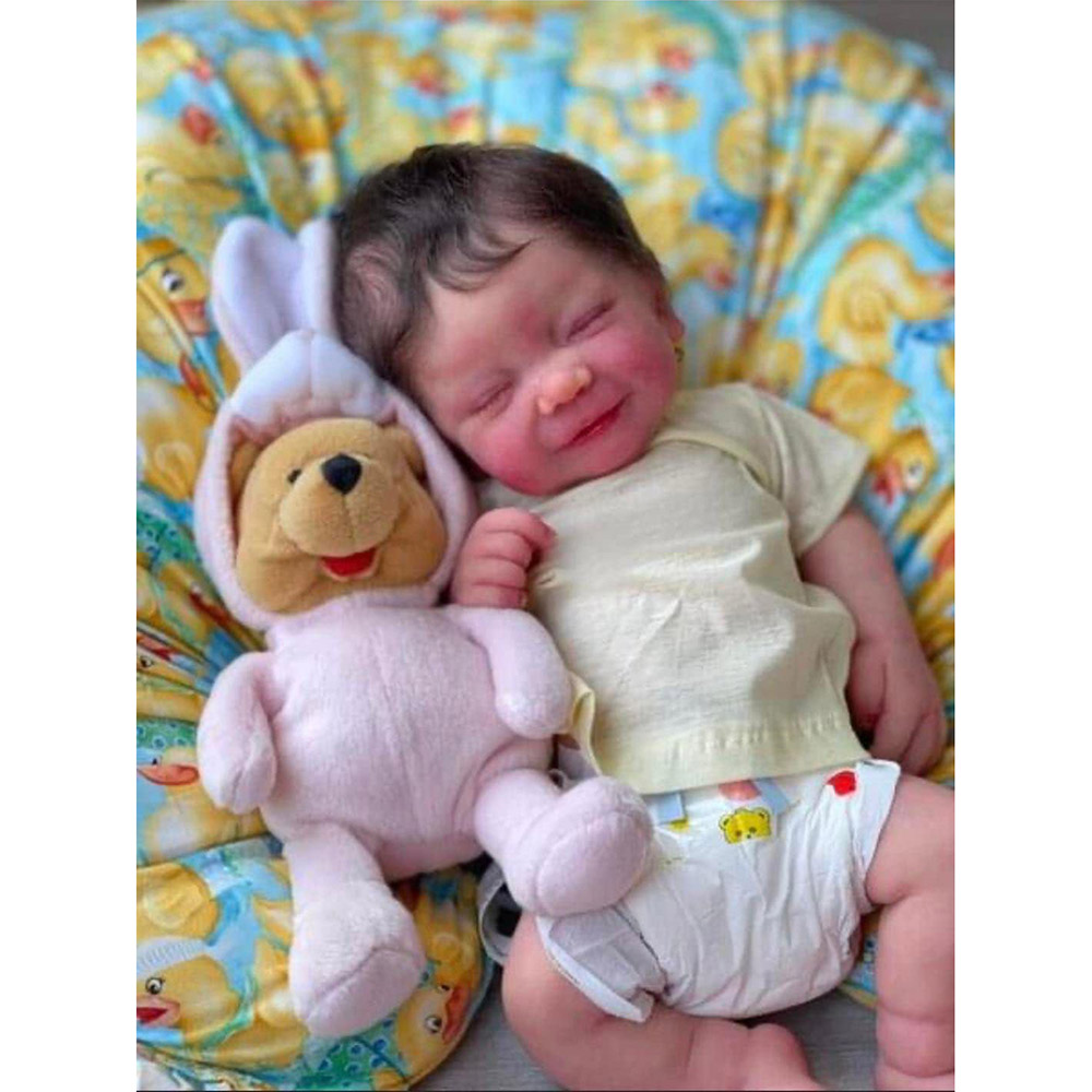 12"&16" Real Baby Weighted Flexible Platinum Silicone Baby Doll Girl ...
