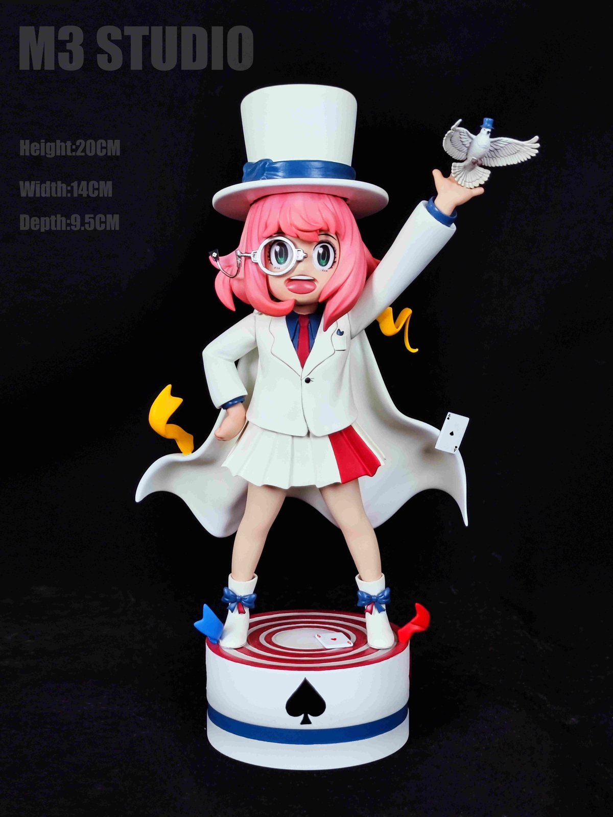 Kaitou Kid Cosplay Anya Forger - Detective Conan SPY X FAMILY Resin ...