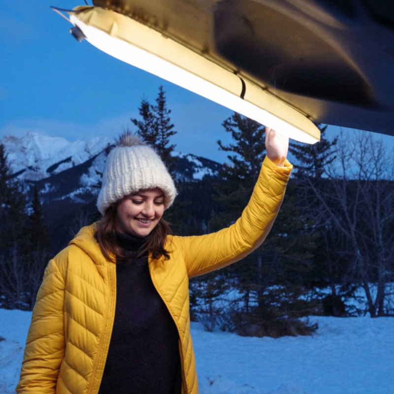 Go-Anywhere Inflatable Light Tube - Super Bright Waterproof USB Powered ...