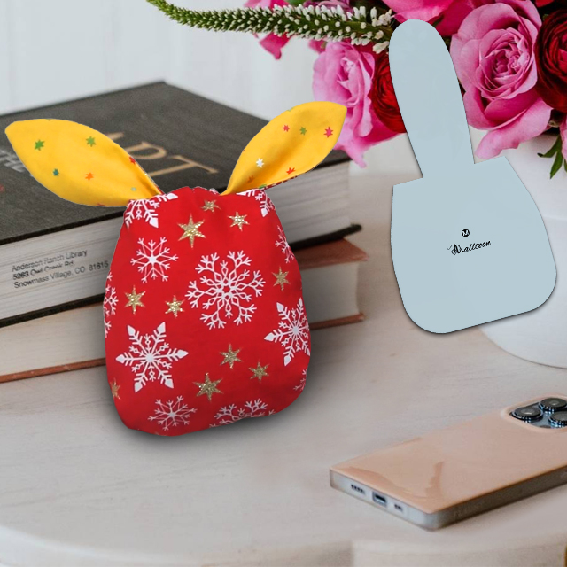 Cute Bunny Bag Sewing Template & Instructions