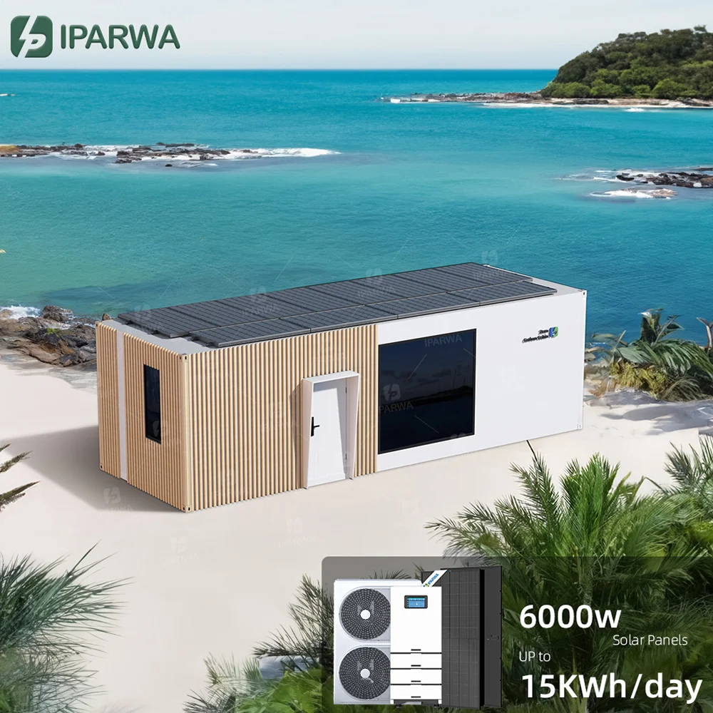 34m² Zero Carbon Cabin Prefab House With Solar System for Homestay Hotel