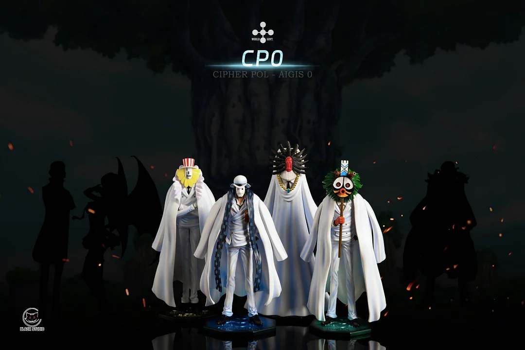 CP0 Guernica & Joseph & Gismonda & Maha - ONE PIECE Resin Statue ...