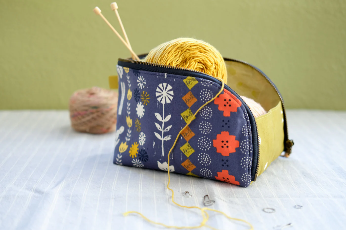 Open-out Box Pouch Sewing Template - With Instructions