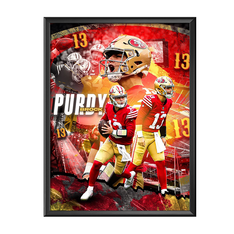 Brock Purdy-San Francisco 49ers Poster Art