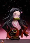 1/4 Scale Nezuko Kamado Bust Statue - Demon Slayer: Kimetsu no Yaiba ...
