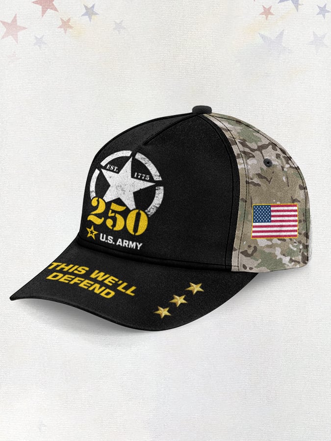 Vintage U.S. Army 250th Anniversary This We'll Defend Est.1775 Flag ...