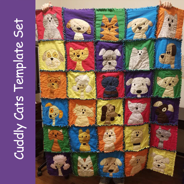 Cuddly Cats Template Set