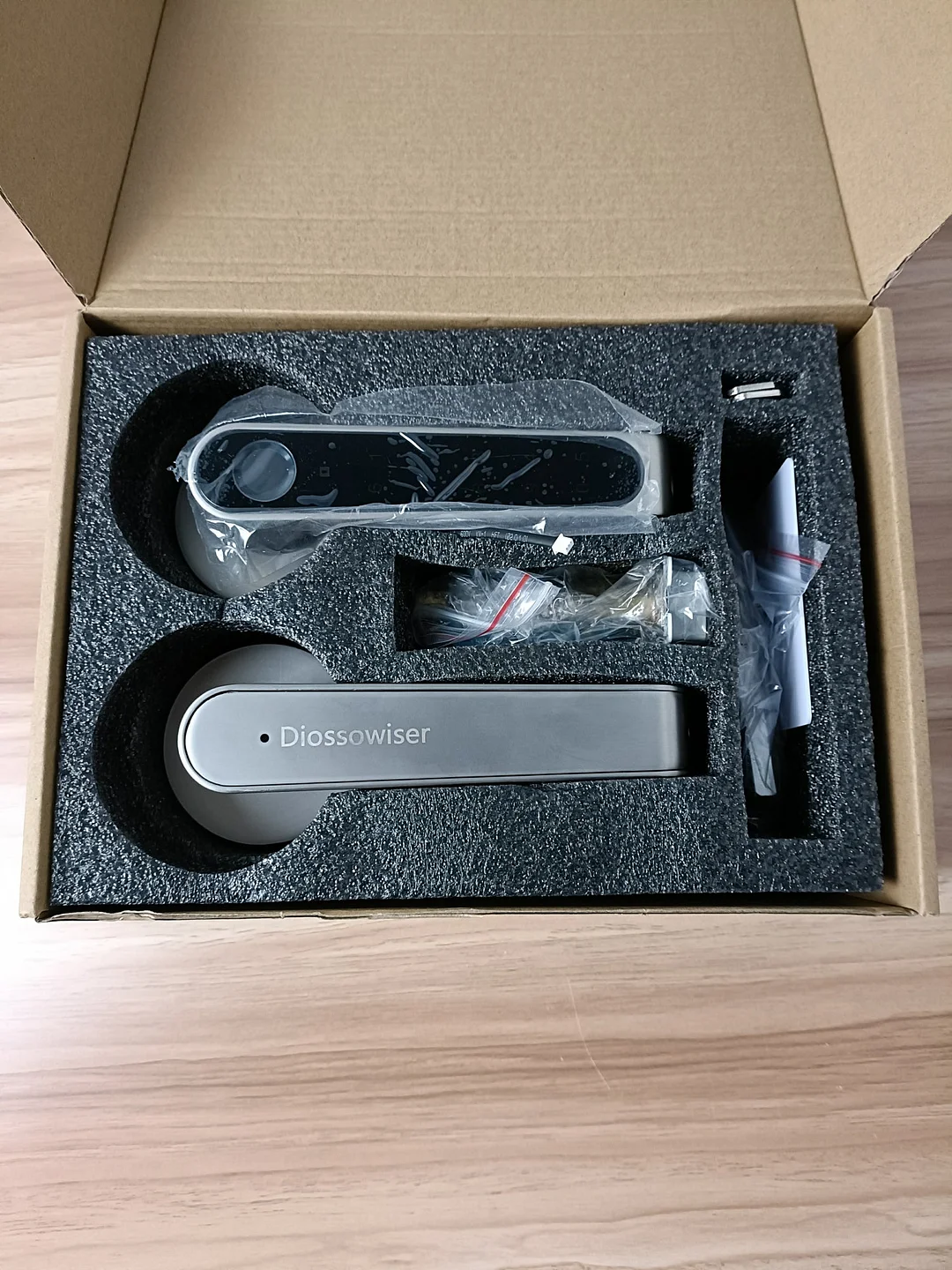 Diossowiser Encoded Key Cards Fingerprint Password Fingerprint Door ...