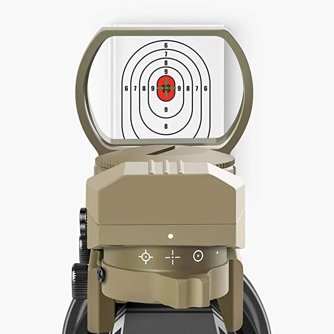 ohhunt Tan Tactical scope Hunting Optics Red Green Dot Sight Reflex ...
