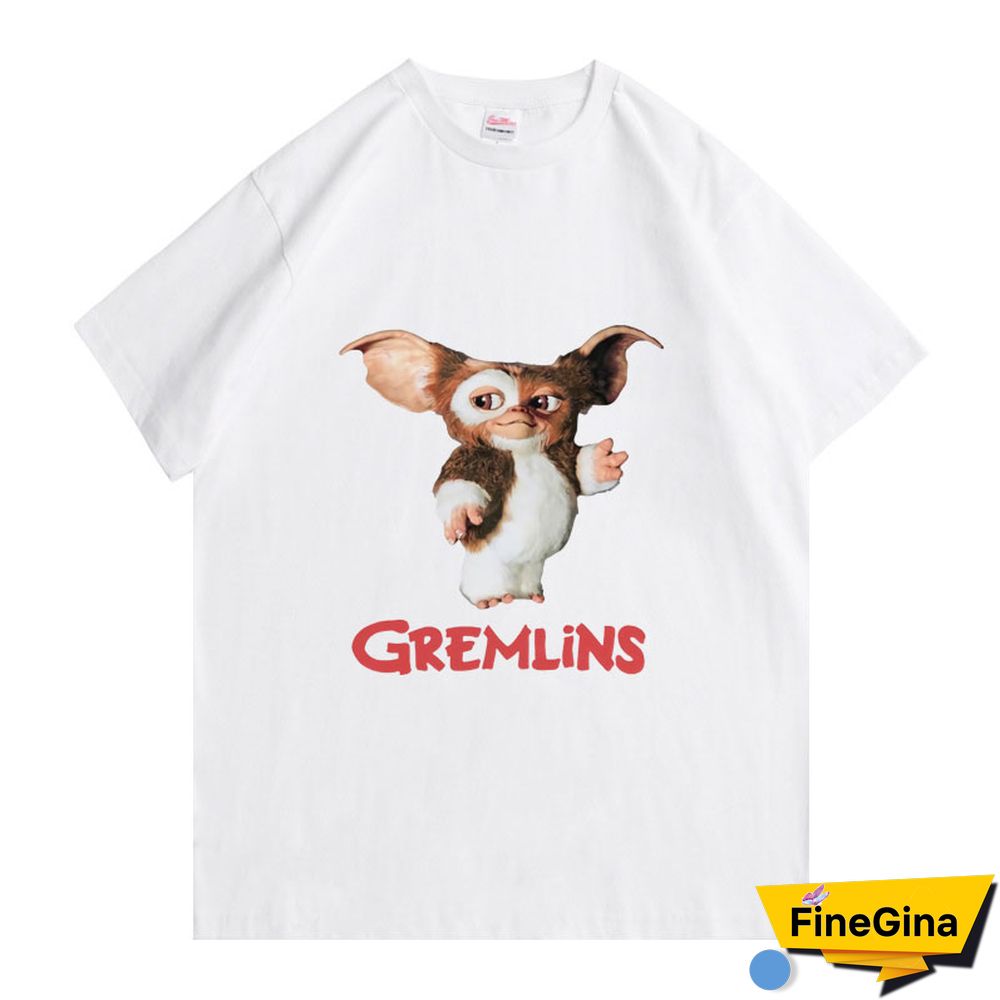 FineGina Gremlins Gizmo Mogwai Monster Graphic Print Tshirt Men Women ...