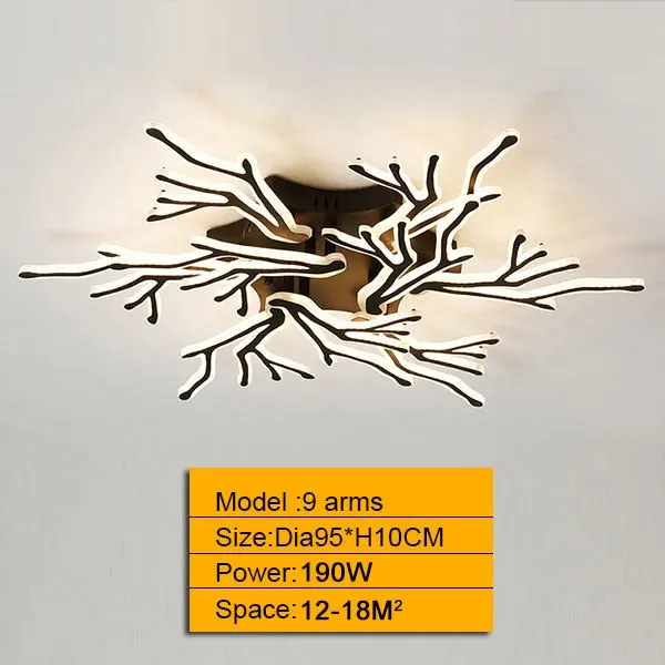Modern LED Ceiling Lights For Living Room Master Bedroom Fixtures Home ...