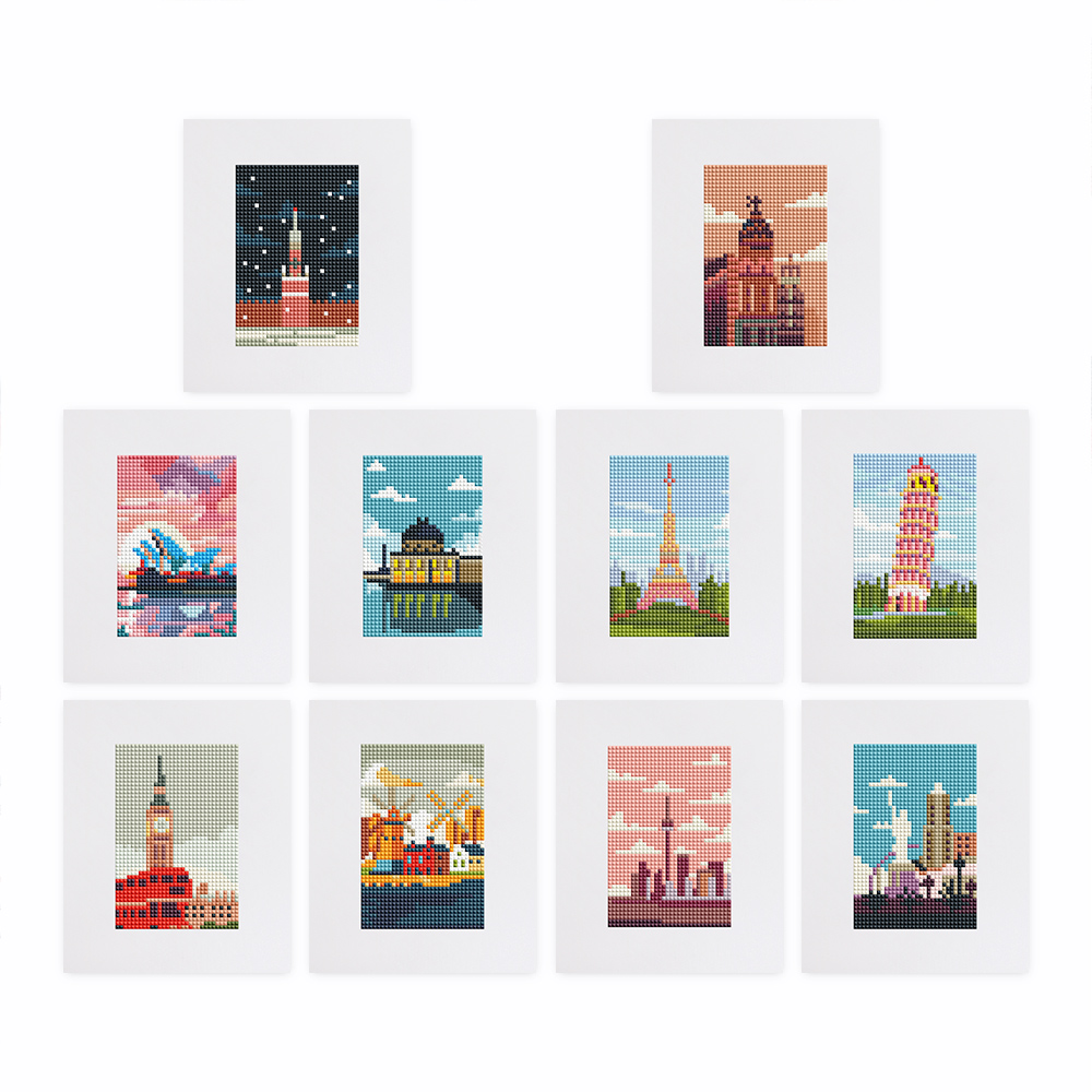 Mini-Iconic Landmarks Around the World