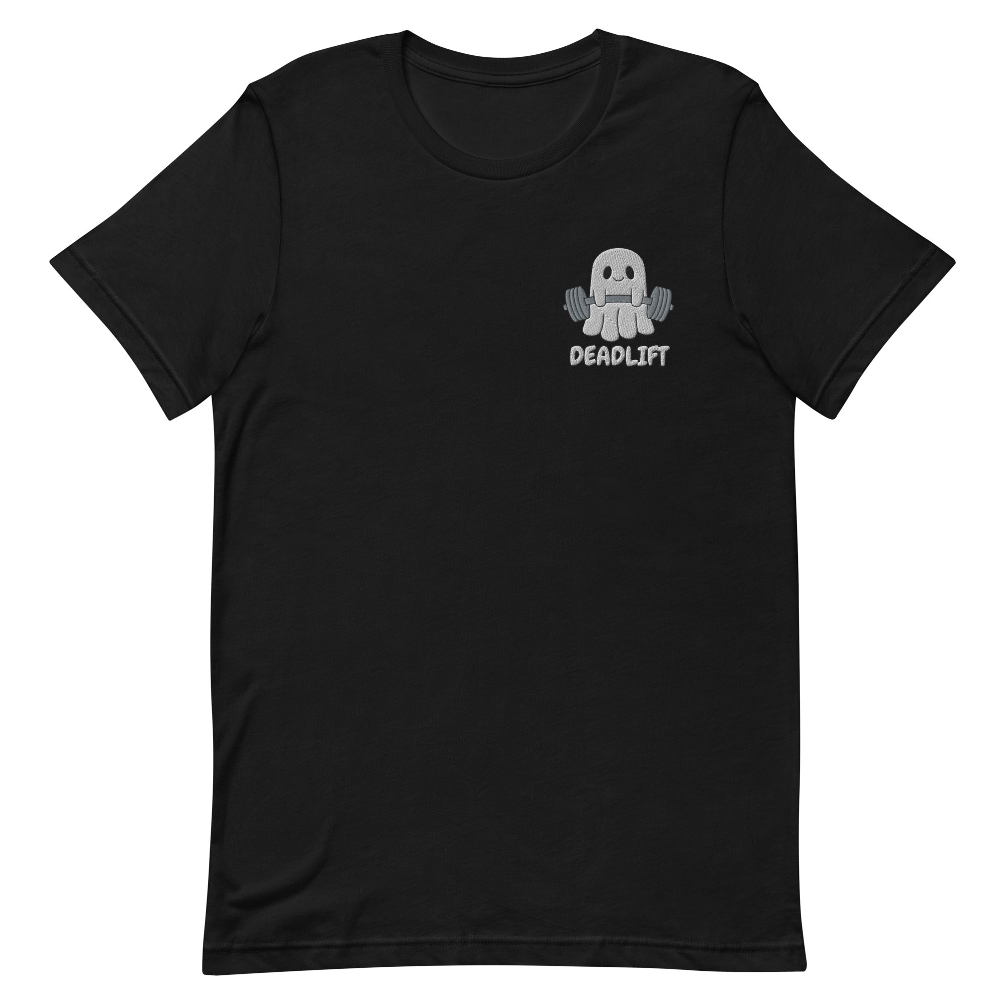 Deadlift Ghost - Embroidered T-Shirt