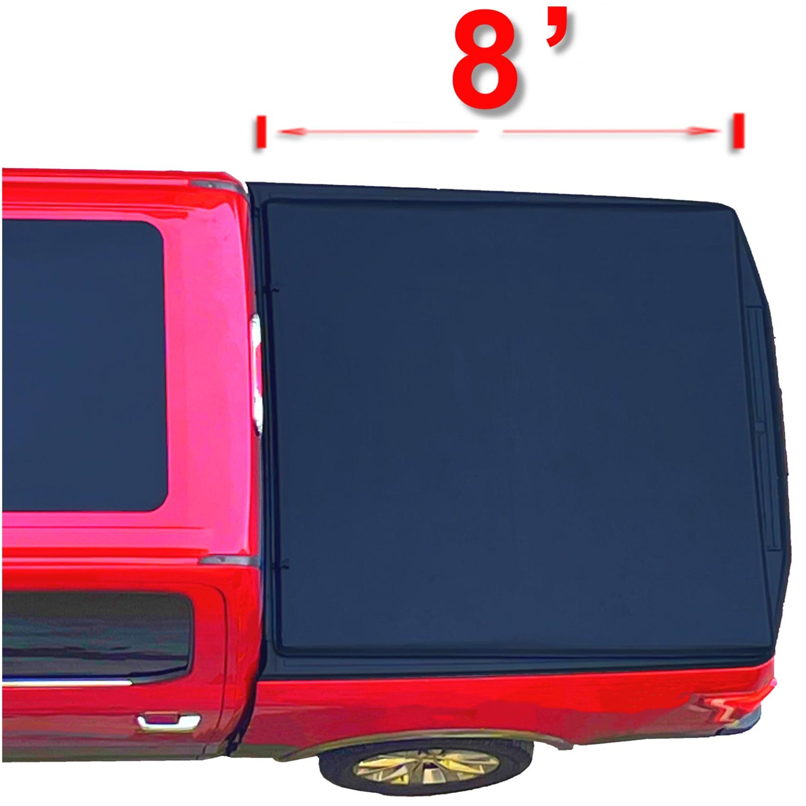 For 2003-2025 Dodge Ram 1500 2500 3500 8' Truck Bed | OSOBAK Soft Roll ...