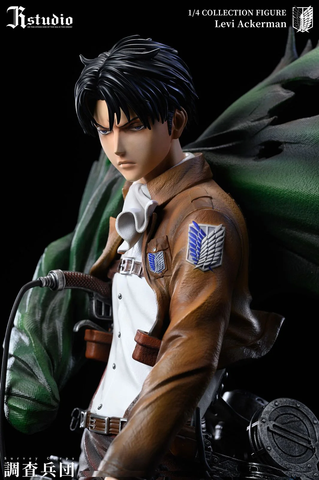 1/4 Scale A Project Series 003 Erwin Smith & 004 Levi Ackerman - Attack ...