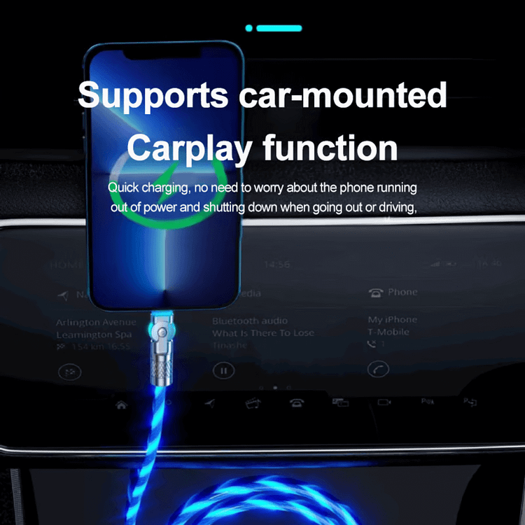 🪫Limited time 55% discount 📲Rotating glow data cable