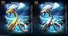 Small & Plus Scale Metal Seadramon & Chaos Seadramon - Digimon Resin ...