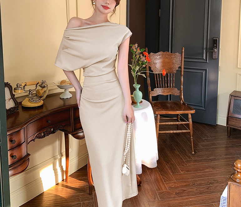 Regular Size Plain Elegant Dress & Party Dress