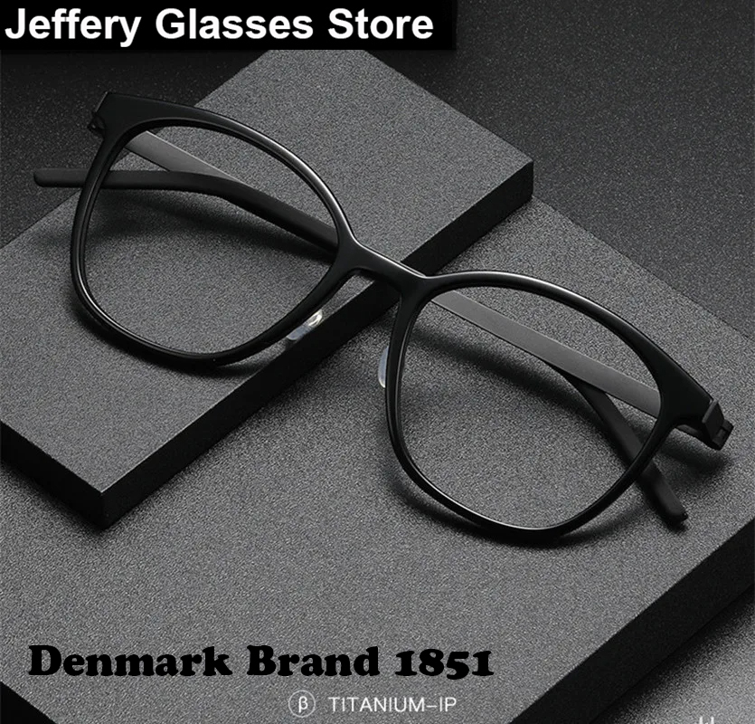Denmark Screwless Ultralight Glasses Frame Men Women 1851 Eye Cat ...