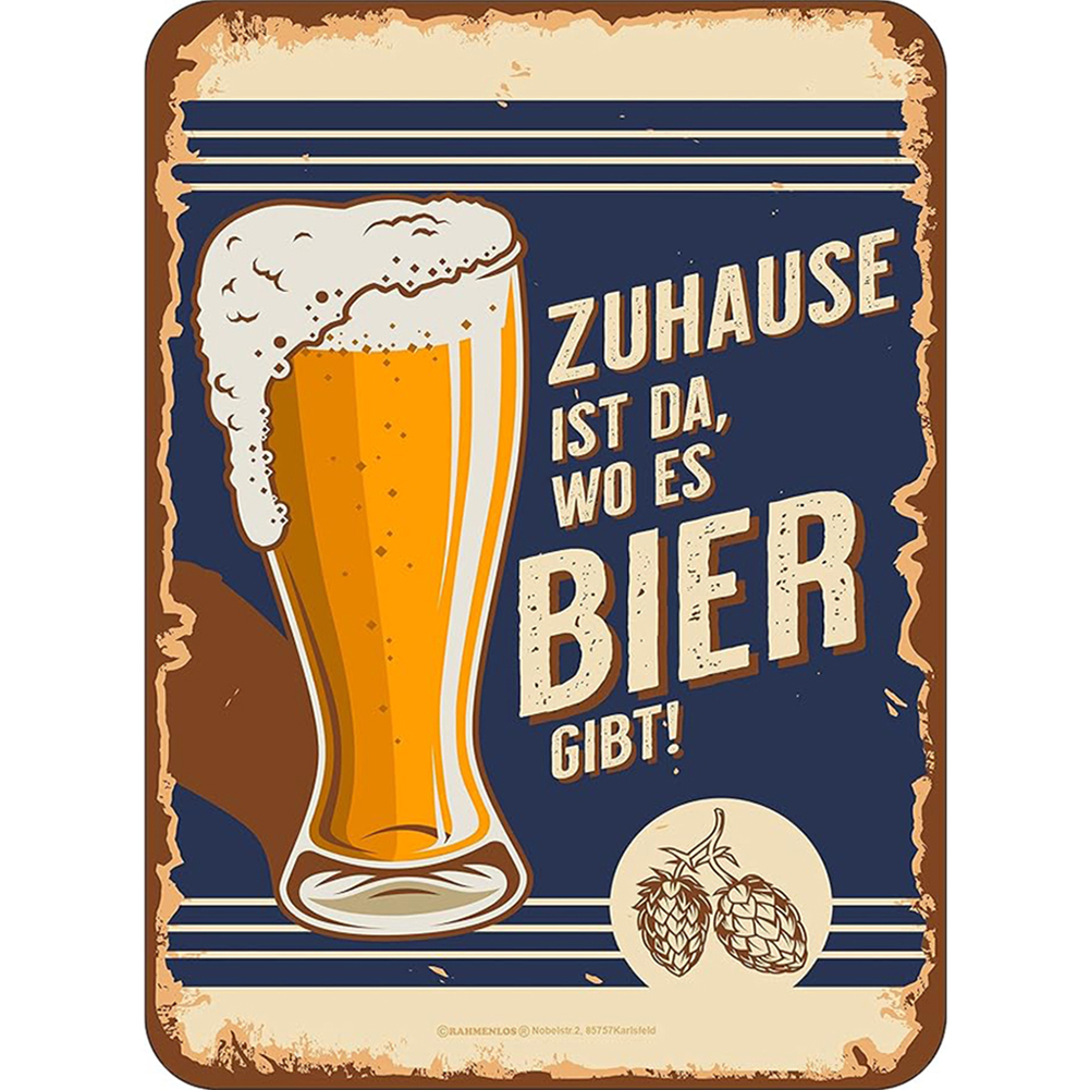 Here's Beer - Metal Tin Signs(8*12Inch/12*16Inch)