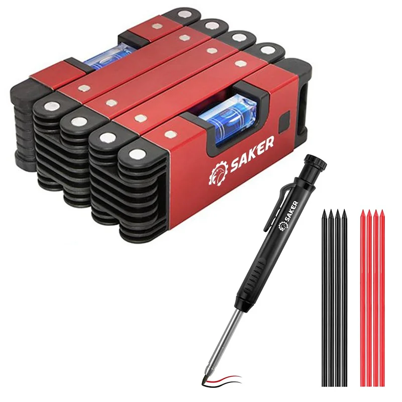 SAKER® Multi-Function Foldable Level