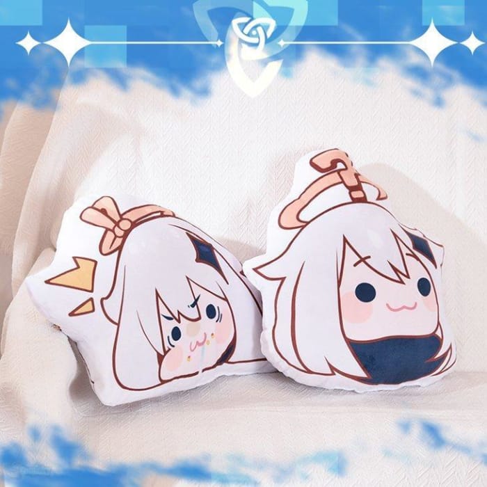 Anime Paimon Cute Plush Stuffed Dolls Cosplay Pillow C15785