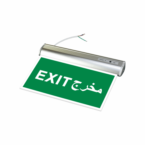 AMX-EM3560 LED Rechargeable Pictogram Emergency Exit Board sign in arabic