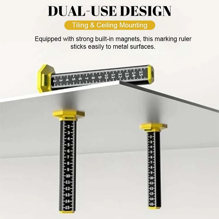 Precision in Every Line:Ceiling & Tile Leveling Ruler