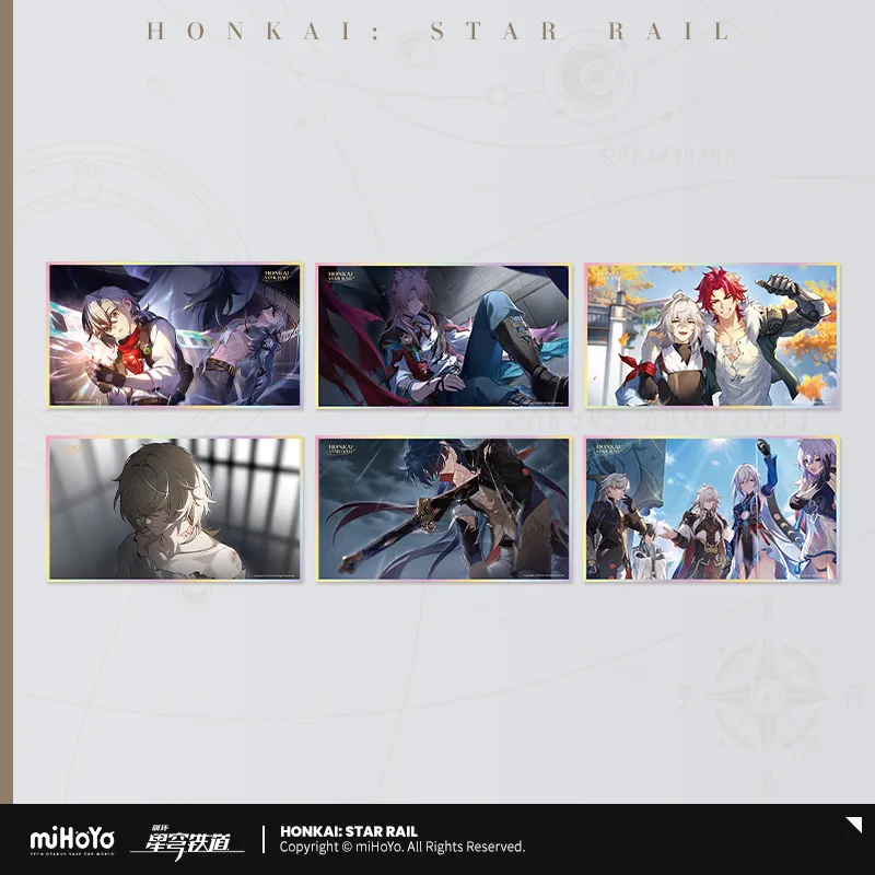Honkai Star Rail Memories of Walking with You Series PET Color Paper ...