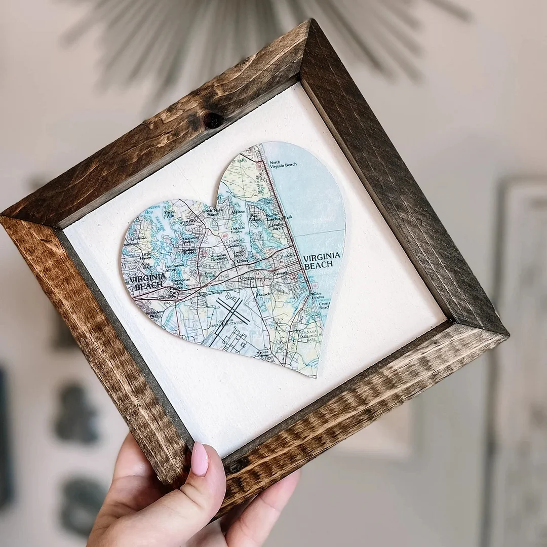 Framed Heart Maps