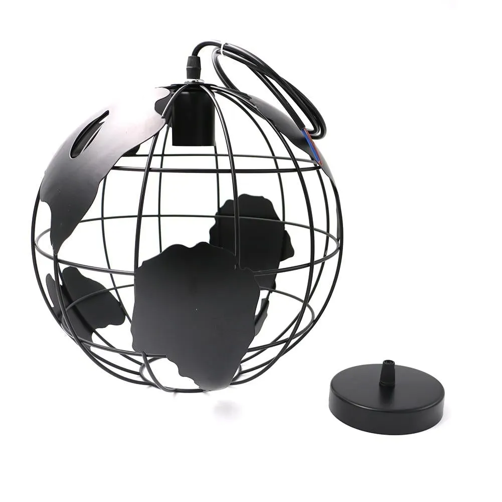Modern Globe Pendant Lights Black/White Pendant Lamps for Bar ...