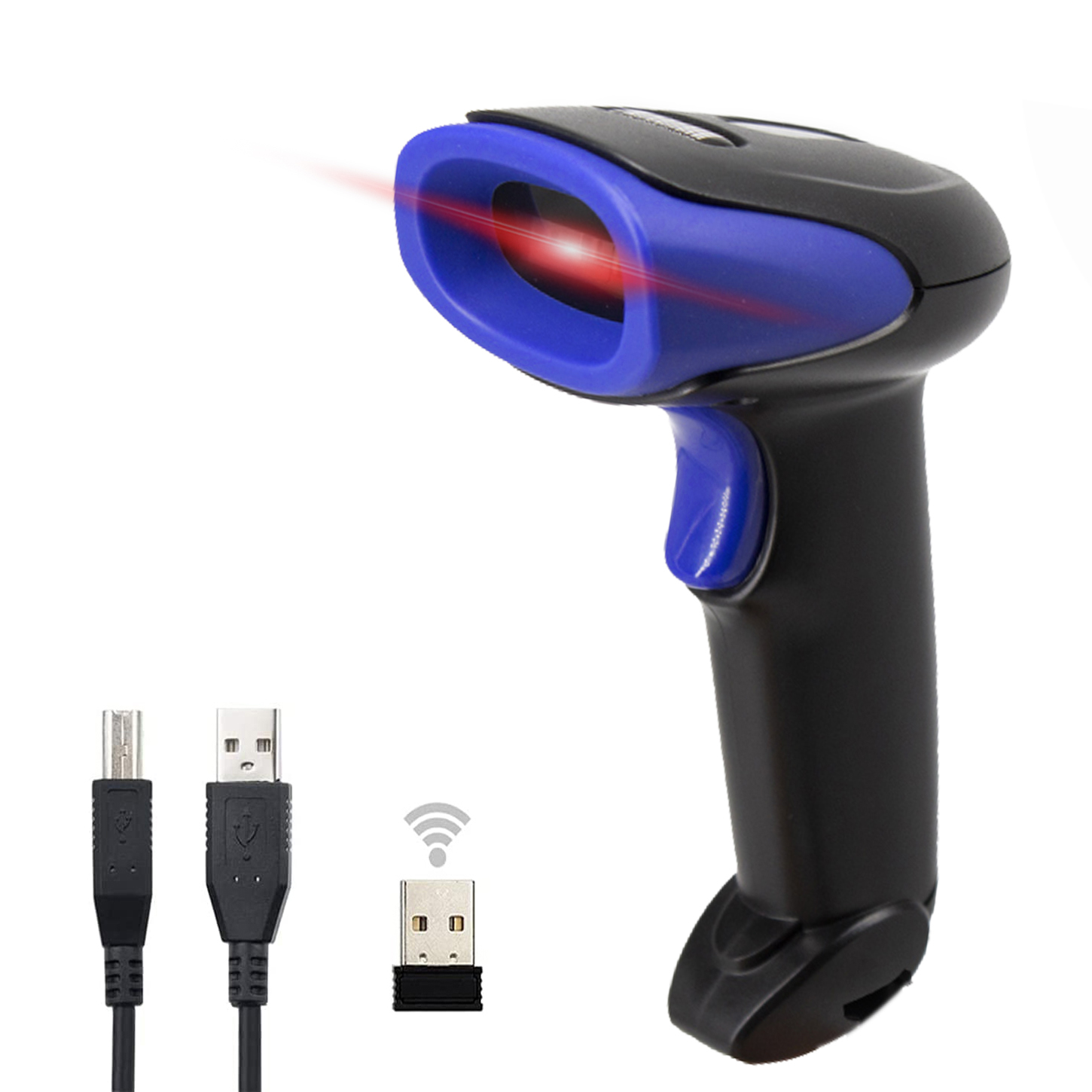 LENVII CW500 qr 2D Wireless Barcode Scanner Handheld Omnidirectional
