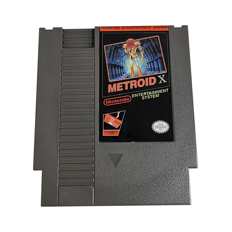Metroid X For Nintendo NES - 8 Bit Game Cartridge