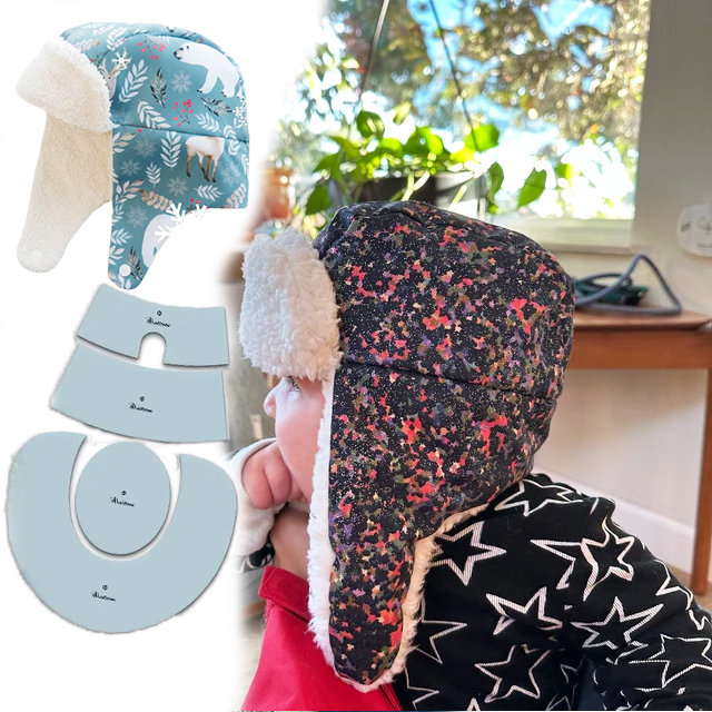 Catcher Hat Sewing Template – Instructions Included