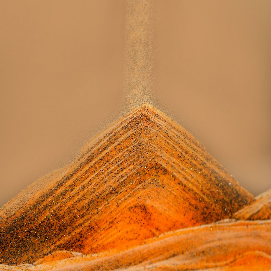 Creative Round Quicksand Decorative Ornaments