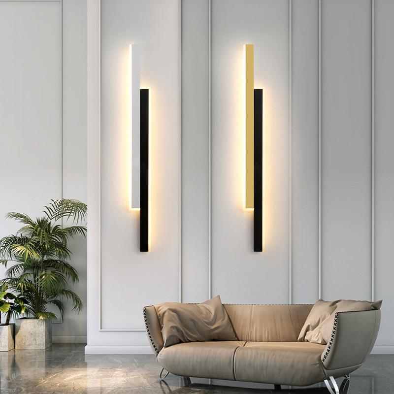 Creative Led Long Living Room Background Wall Lamp