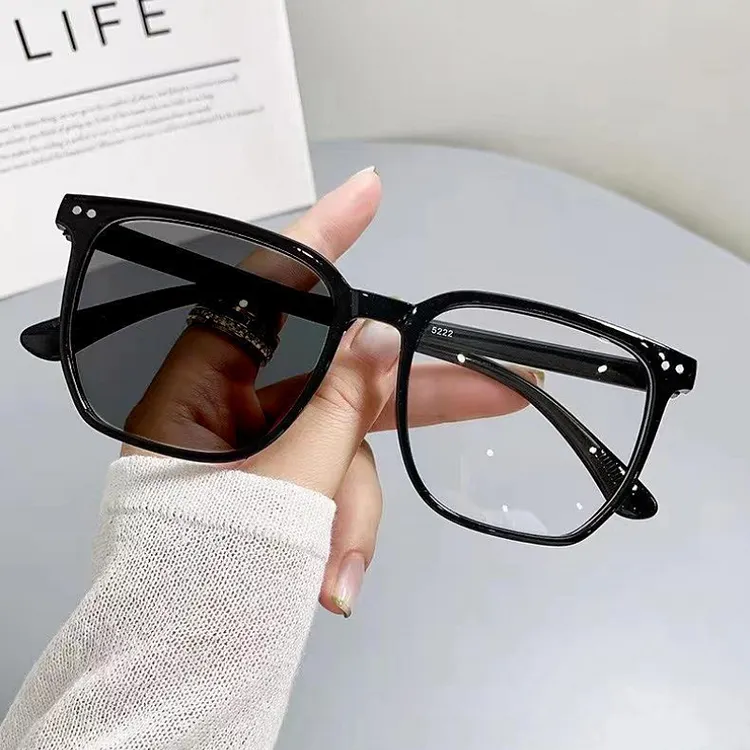 Light Sensitive Color Changing Glasses Large Framed Glasses Glasses ...
