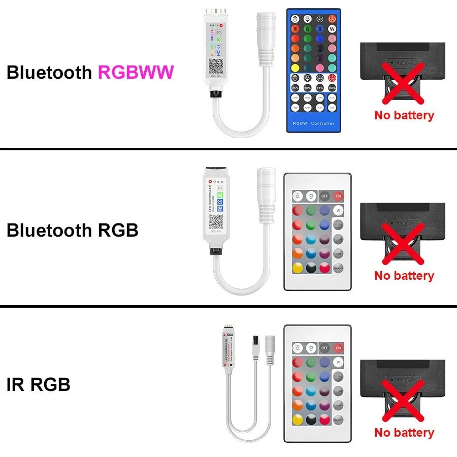 RGBWW LED Strip Light SMD 5050 10M 5M LED Lights Waterproof DC12V RGB ...