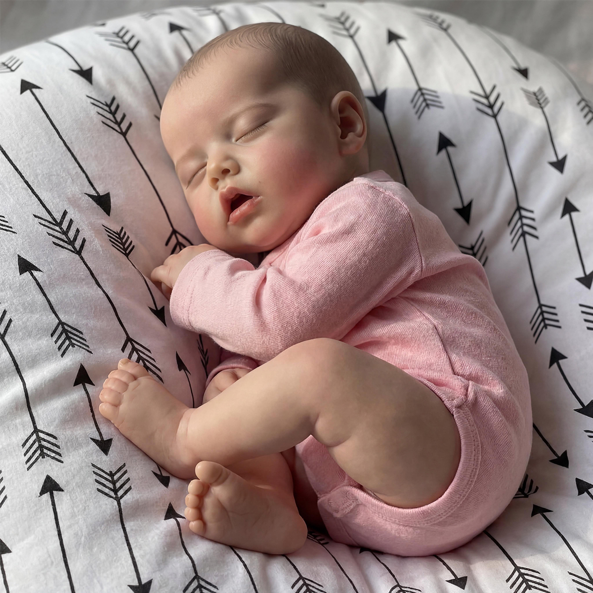 12" & 15" Silicone Baby Dolls with Lifelike Heartbeat and Coos, Real ...