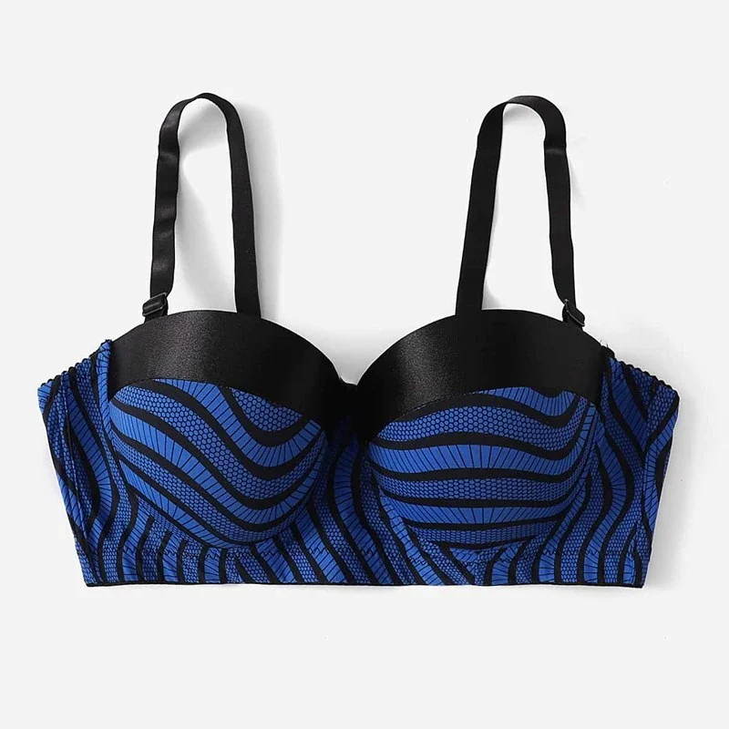 Uaang Half Cup Balconette Bra Sexy Underwear Woman Plus Size 85C 90C ...